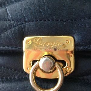 Giorgio Beverly Hills | Bags | Vtg Giorgio Beverly Hills Leather Shoulder Bag | Poshmark